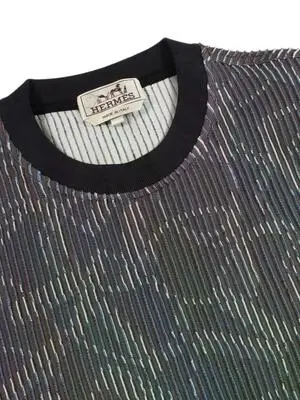 Hermès Equestrian Hardware 3d Knit Sweater