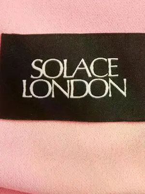 Solace London Calla Draped Maxi Dress
