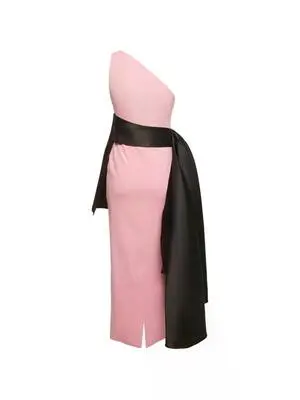 Solace London Calla Draped Maxi Dress