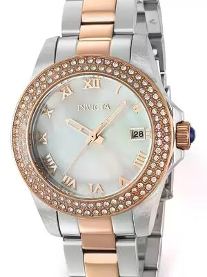 INVICTA Angel Crystal Bezel Watch