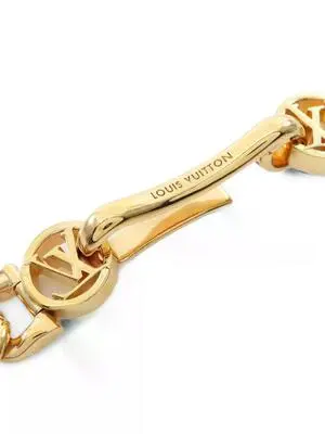 LOUIS VUITTON Engraved Monogram Necklace