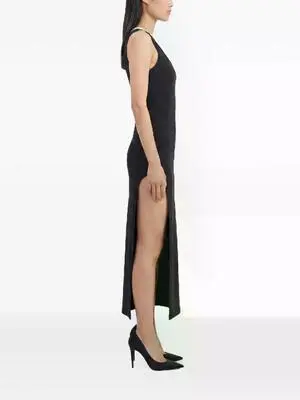 Wardrobe.NYC Ribbed Knit Sleeveless Maxi Dress