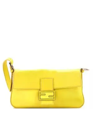 Fendi Medium Convertible Baguette Bag - Yellow