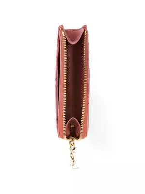 Saint Laurent Cassandre Bijou Zip Card Holder