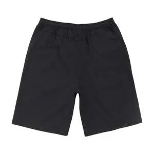 StÜssy Baggy Seersucker Beach Shorts - Black