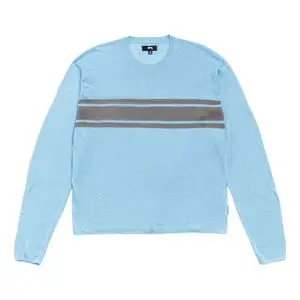 StÜssy Lightweight Striped Sweater - Blue