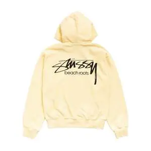 StÜssy Beach Roots Zip Hoodie - Gold