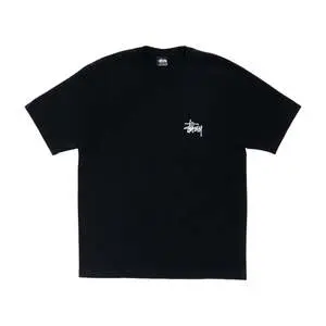 StÜssy Big Dog Stone Washed T-shirt - Black