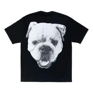 StÜssy Big Dog Stone Washed T-shirt - Black