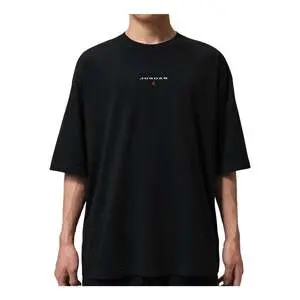 JORDAN Flight Essentials Oversized Patch T-shirt - Black
