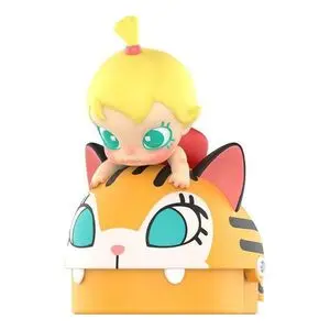 POP MART Baby Molly And Baby Tabby Pulling A Prank Figure