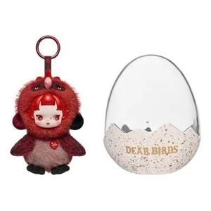 POP MART Dear Birds Series Plush Display Case 'a Dawn Duet - Multi-color