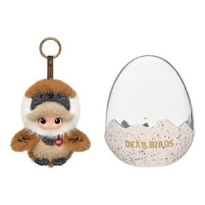 POP MART Dear Birds Series Plush Display Case 'whispers Of Love - Multi-color