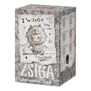 POP MART Zisga I'm Zisga Series Vinyl Plush Pendant Sealed Case - Multi-color