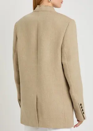TOTEME Frayed Linen Jacket