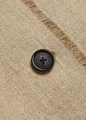 TOTEME Frayed Linen Jacket