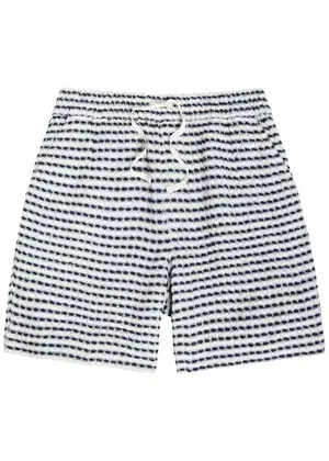 CHE Riita Textured Patterned Linen Shorts