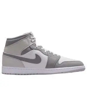 JORDAN 1 Mid Sneakers - Summit White/phantom/light Smoke Grey
