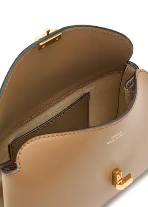 TOTEME T-lock Mini Leather Clutch