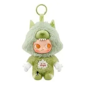 POP MART Zisga I'm Zisga Series Vinyl Plush Pendant 'frank - Multi-color