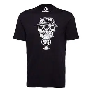 CONVERSE Skull & Cocktail T-shirt Asia Sizing