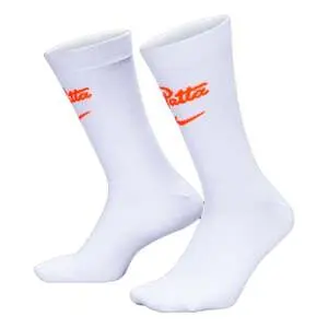 Nike X Netherlands X Patta Cryoshot Everyday Essential Crew Socks - White/orange