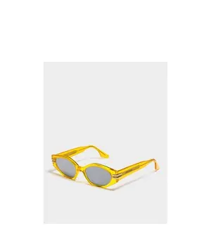 GENTLE MONSTER Ghost Y2 Oval Frame Sunglasses