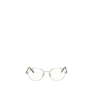 Loewe Round Frame Eyeglasses - Nude