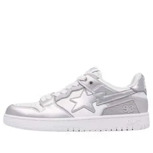 A BATHING APE Sk8 Sta #4 Sneakers - White