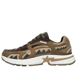 A BATHING APE Shark Sta #2 Sneakers - Beige/light Brown