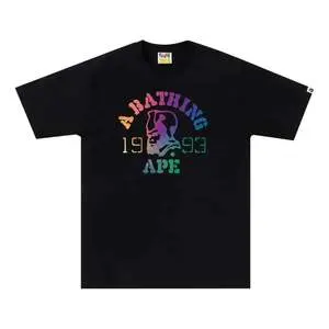 A BATHING APE Gradation General T-shirt - Black