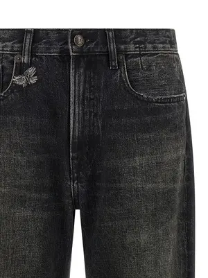 R13 Boyfriend Cropped Jeans