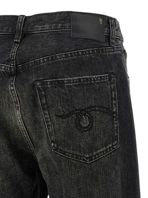 R13 Boyfriend Cropped Jeans