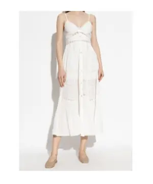 LoveShackFancy Cotton Midi Dress