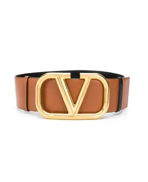 VALENTINO Valentino VLogo Plaque Reversible Belt