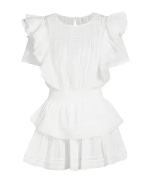 LoveShackFancy Natasha Heritage Mini Dress