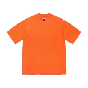 Supreme Ss26 Rhinestone Script S/s T-shirt - Orange