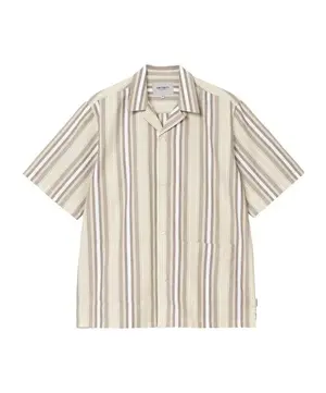 Carhartt Work In Progress Striped Shirt - Nude