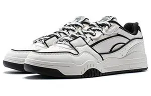 LI-NING Moon White Lace-up Sneakers