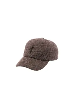 Ruslan Baginskiy Logo-embroidered Felted Cap