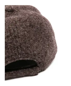 Ruslan Baginskiy Logo-embroidered Felted Cap