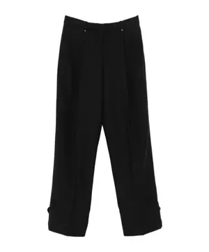 Stine Goya Casual Pants With Belt Loops - Black