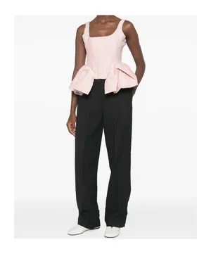 Stine Goya Casual Pants With Belt Loops