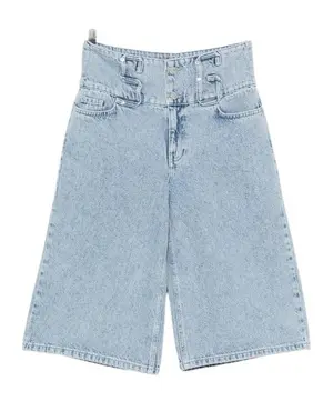 Stine Goya High-waisted Denim Culottes - Denbl
