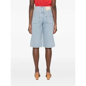 Stine Goya High-waisted Denim Culottes - Denbl