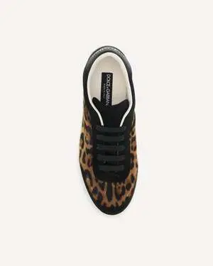 Dolce & Gabbana Saint Tropez Leopard Sneakers