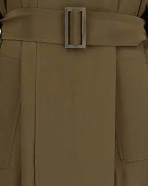 PETAR PETROV Silk Trench Coat