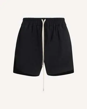 Rick Owens Cotton Drawstring Shorts