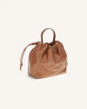 Chloé Icons Leather Chain Shoulder Bag - Brown