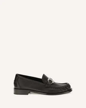 FERRAGAMO Leather Loafers